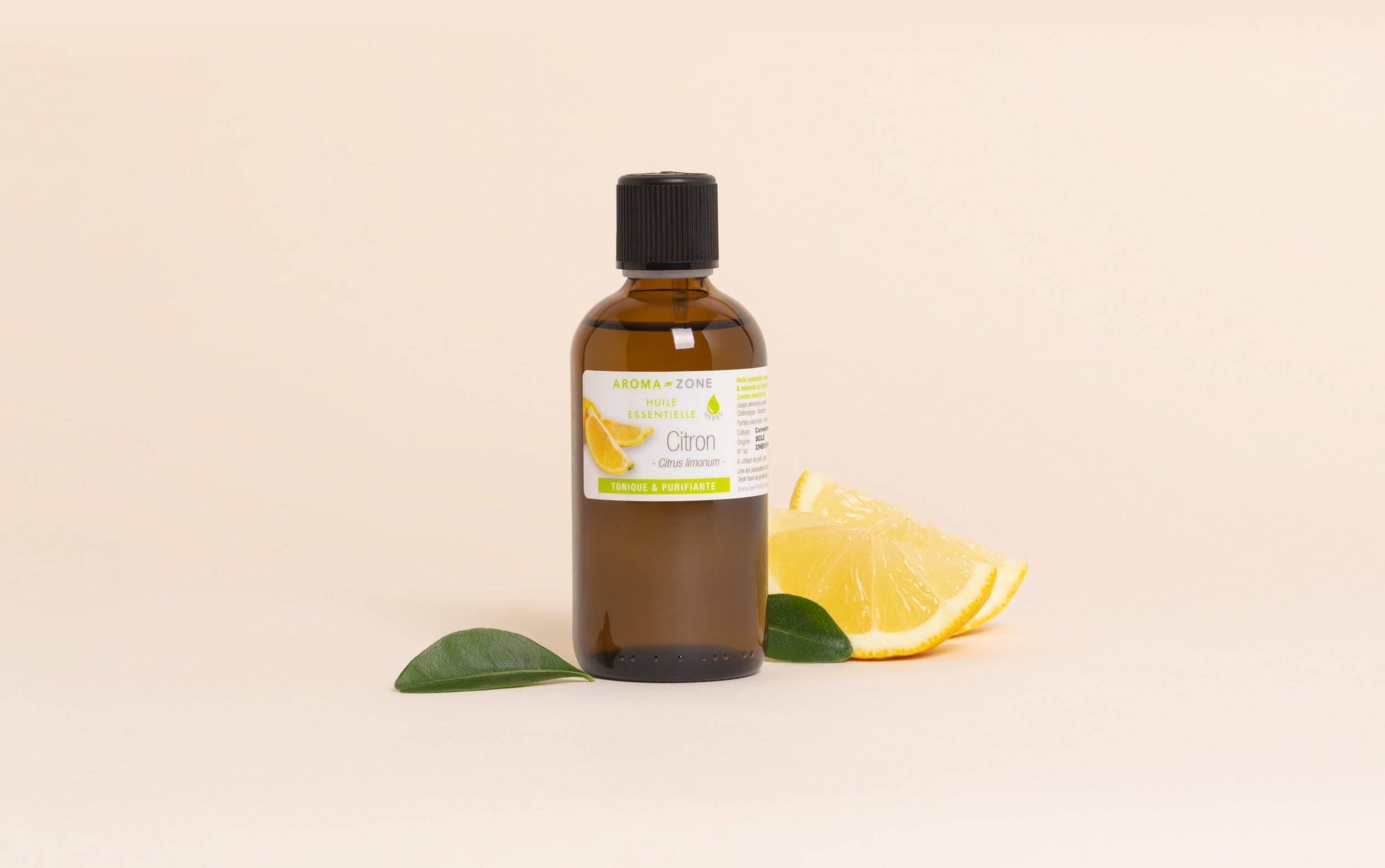 Bulletin qualité Huile essentielle de Citron de Sicile - Aroma-Zone